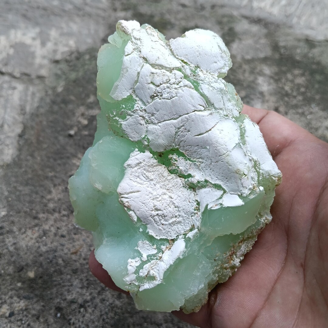 294 Gram Indonesia Crysoprase Stone Rough,raw Crystal Healing Gemstone ...