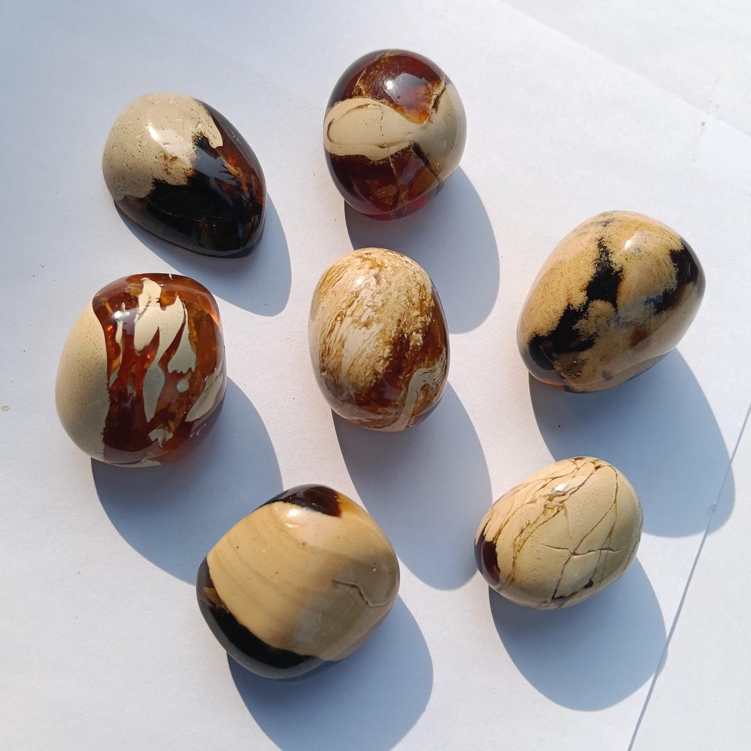 70 Gr Amber Tumbled Polished,indonesia Sumatra Amber Rough Raw Stone ...