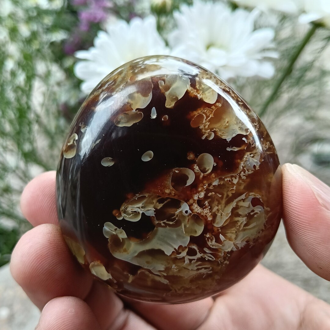 81 Gr Amber Freeform Polished,indonesia Sumatra Amber Rough Raw Stone ...