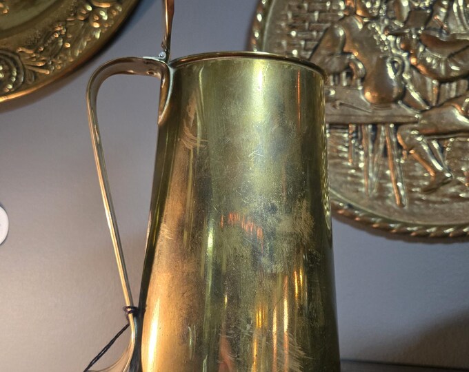 1900s Cape Cod Mayflower Smudge Pot Solid Brass Fire Starter Embossed ...