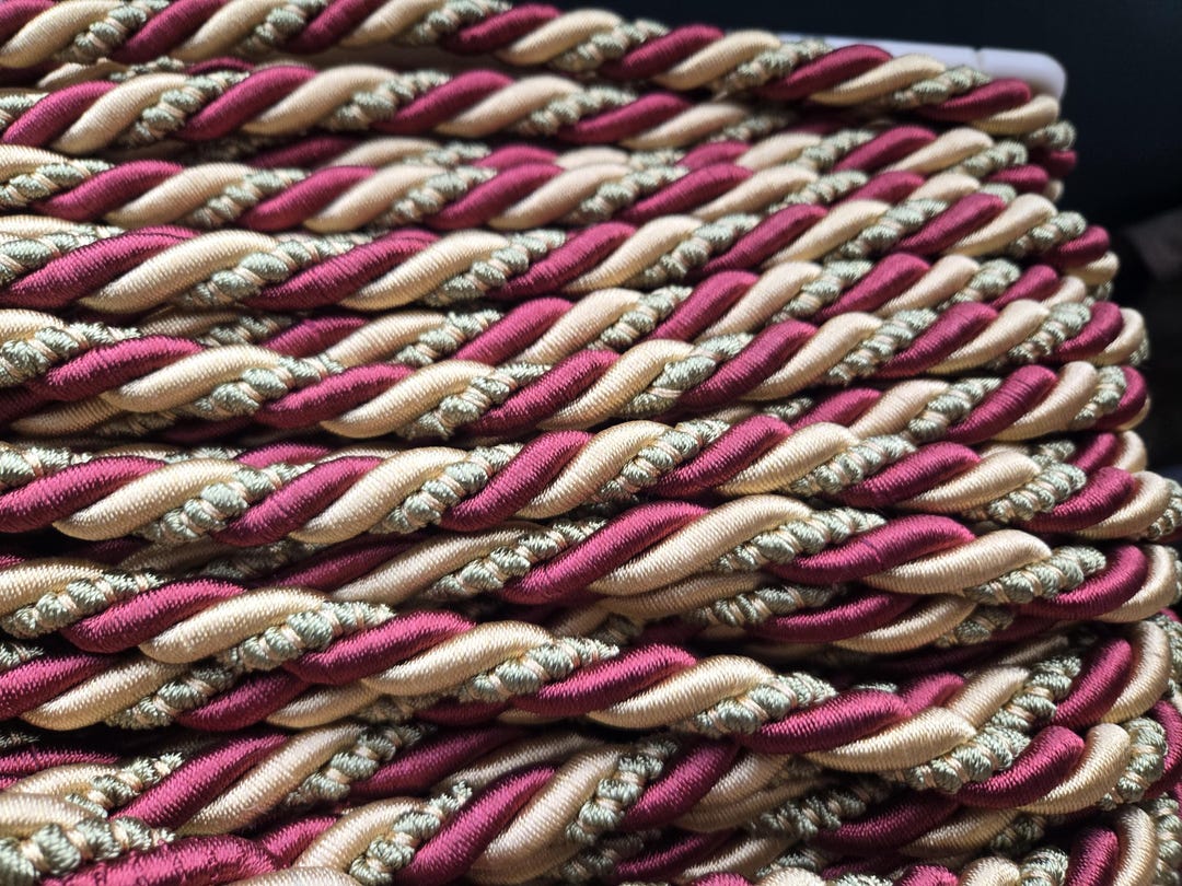 Vintage Conso International Twisted Cord Rope Trim 24 Yards Thick ...