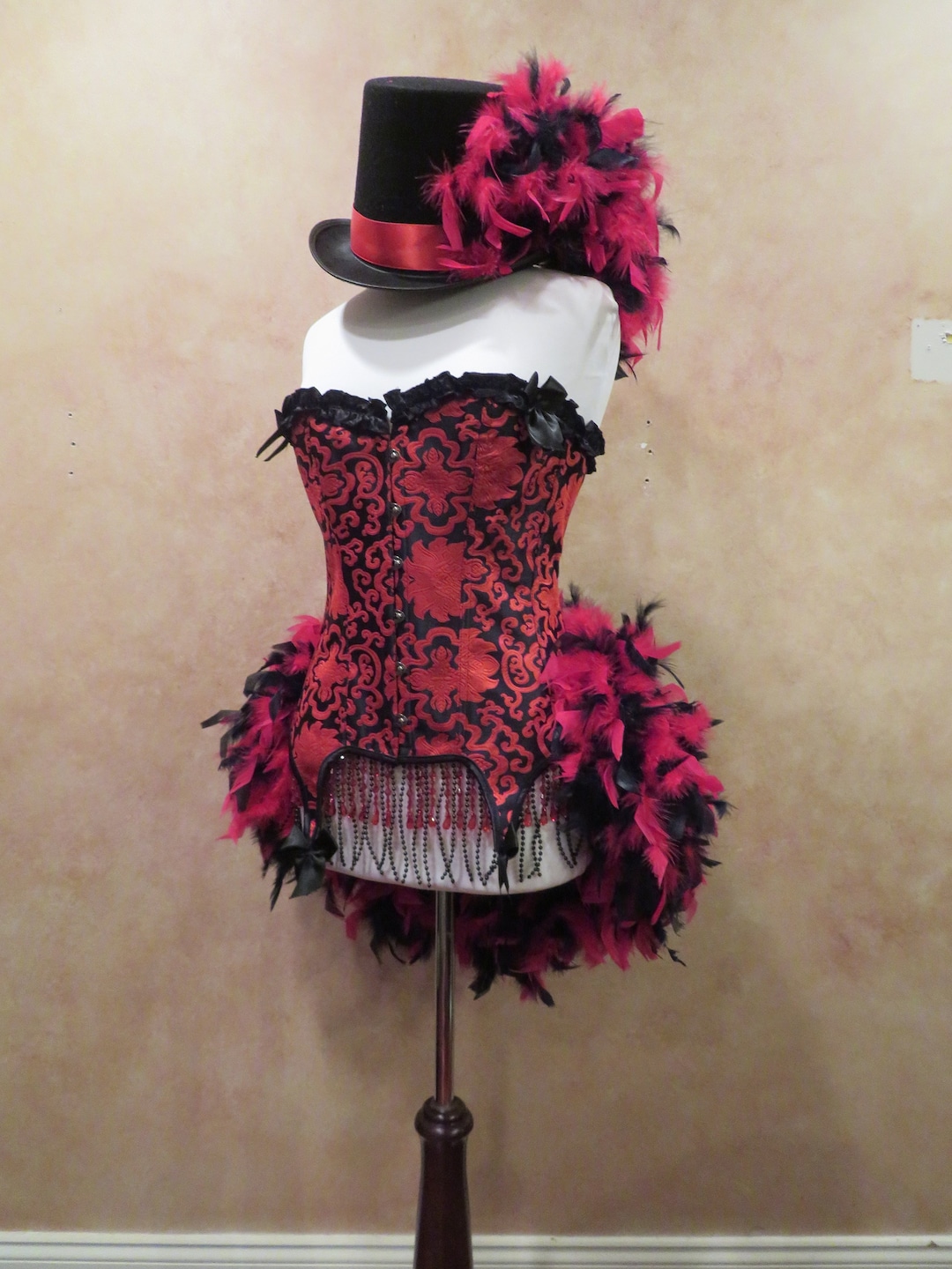 Bourbon Street Mardi Gras Masquerade Parade Carnival Corset Costume ...