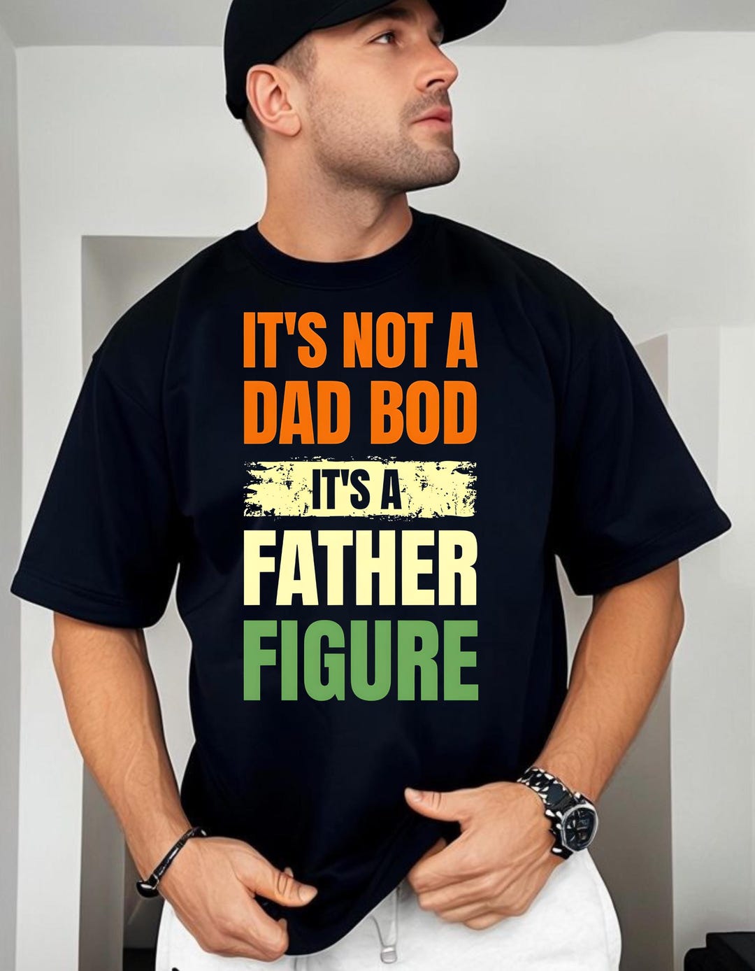 It's Not a Dad Bod It's Father Figure Png, Fathers Day Png, Sarcastic ...