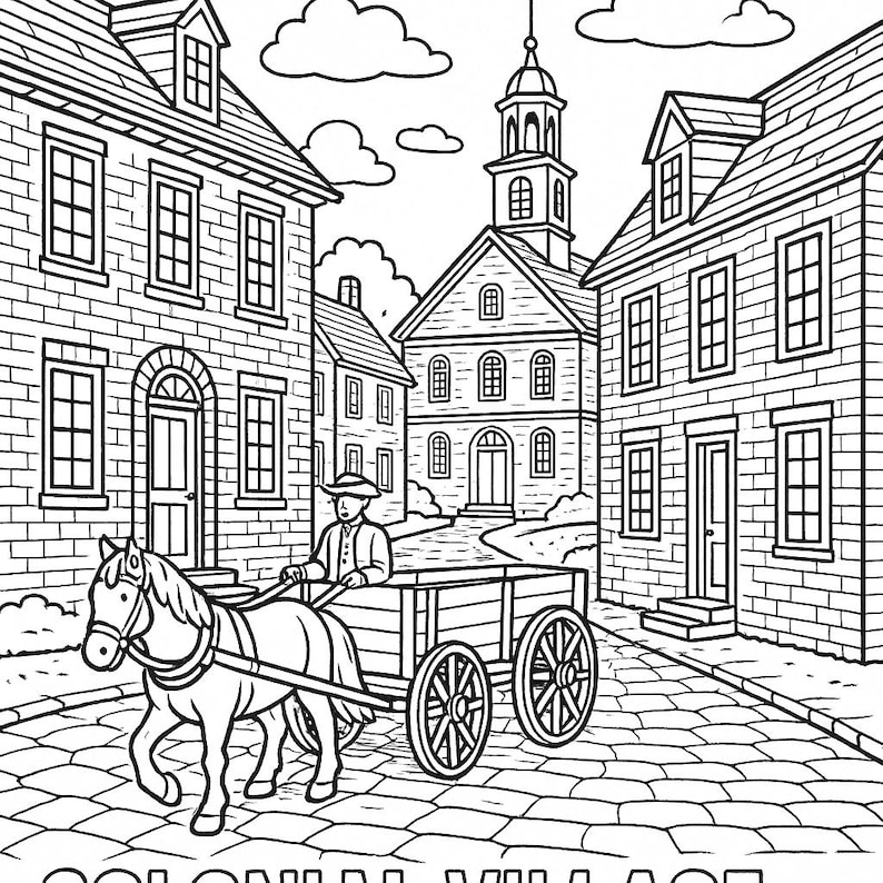 Delaware Coloring Book: State Landmarks, History & Nature - Educational ...