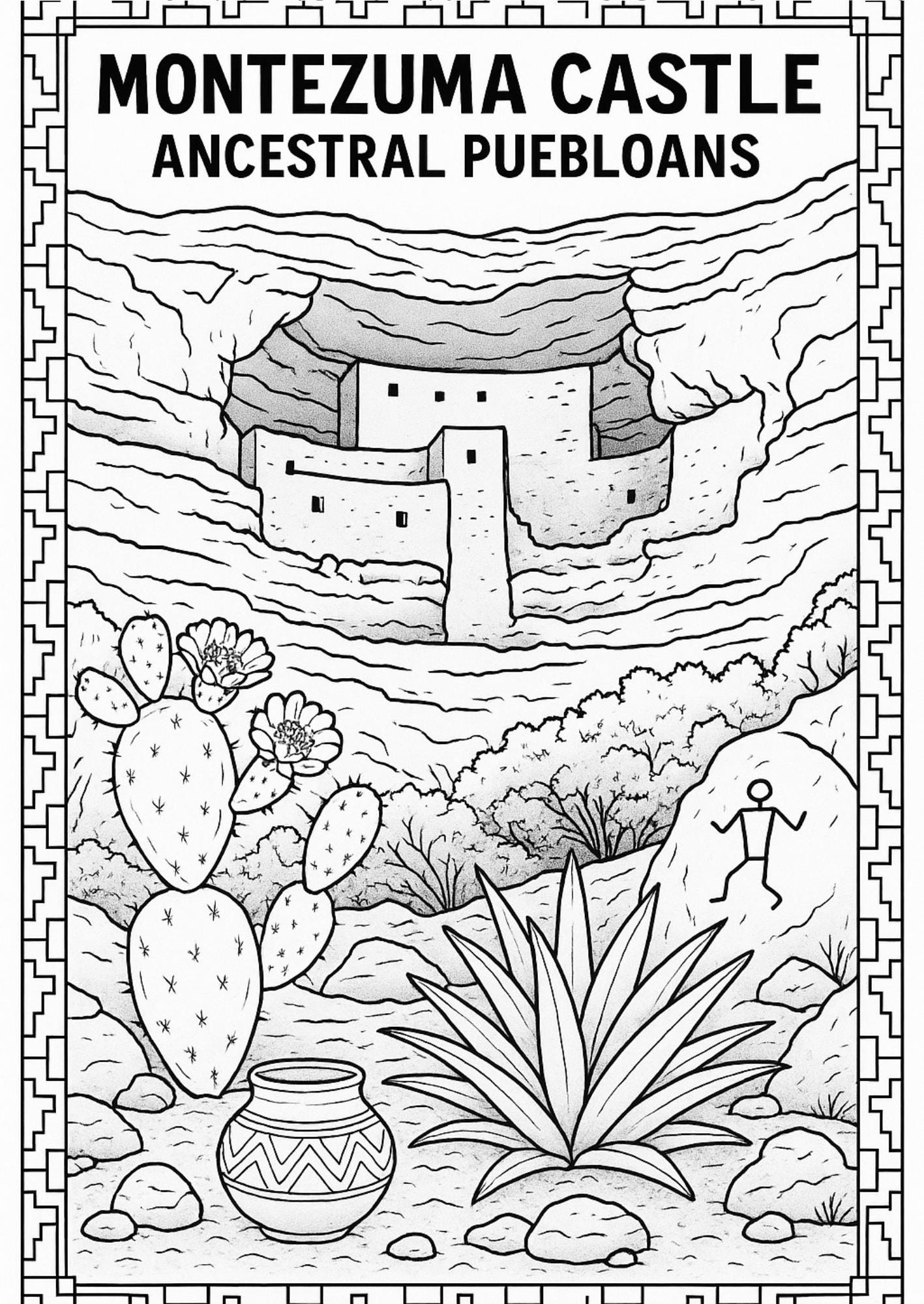 Arizona State Coloring Book for Kids, Adults, Homeschooling. - Etsy