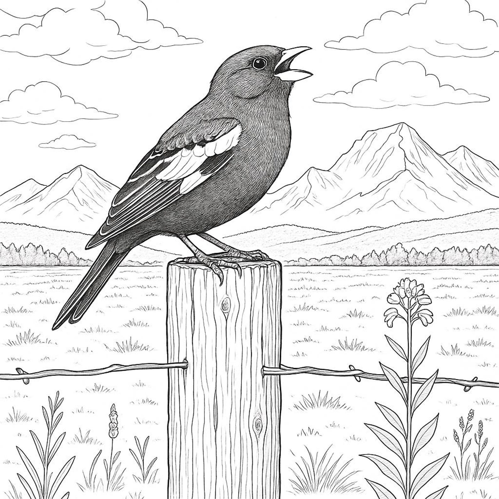 Colorado Coloring Book: State Landmarks, Wildlife & Mountains ...