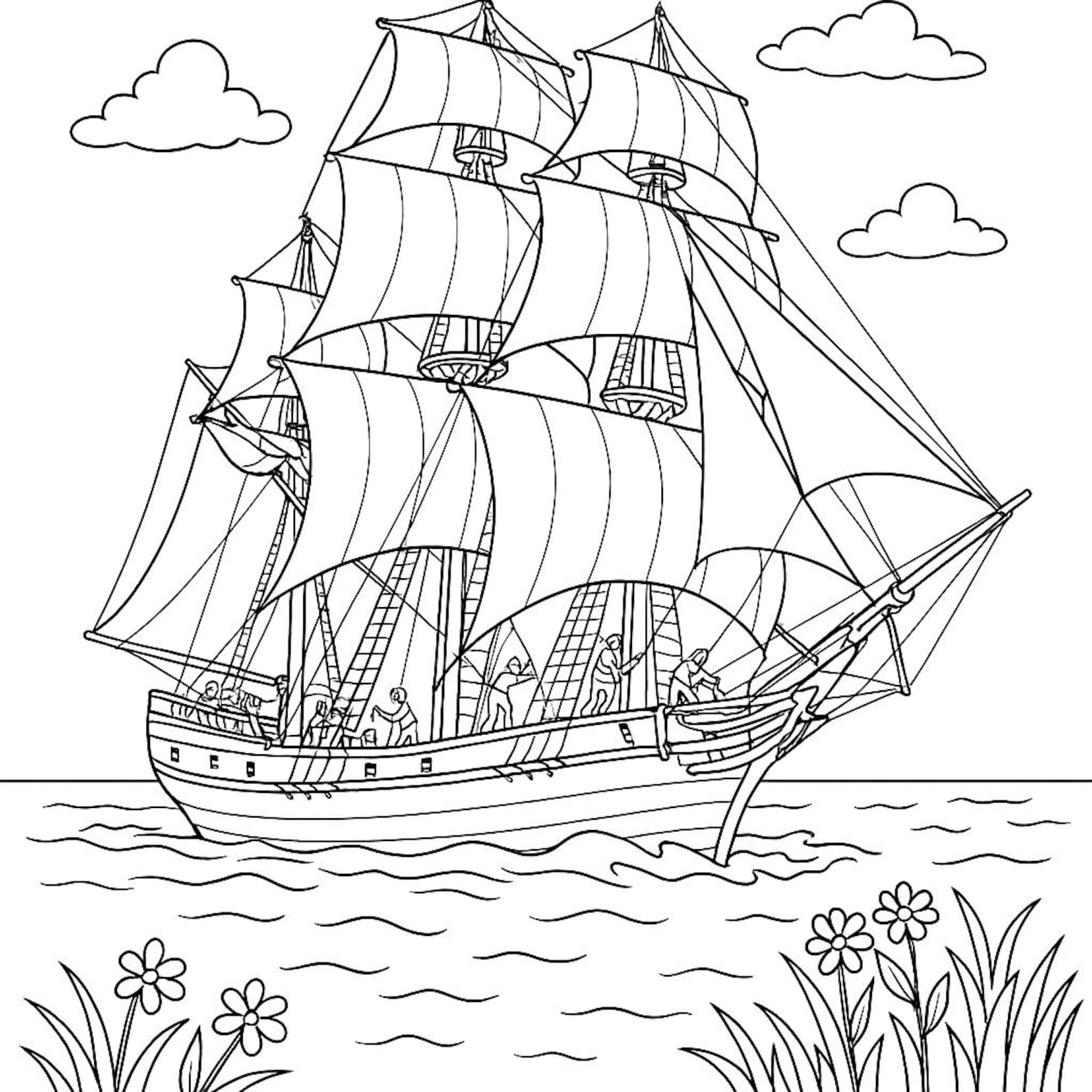 Connecticut Coloring Book: State Landmarks, History & Nature Activity ...