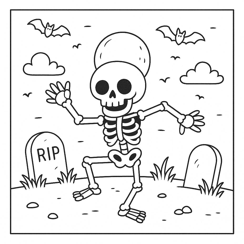 Kids Halloween Coloring Book – Cute Ghosts, Pumpkins, Witches (PDF ...