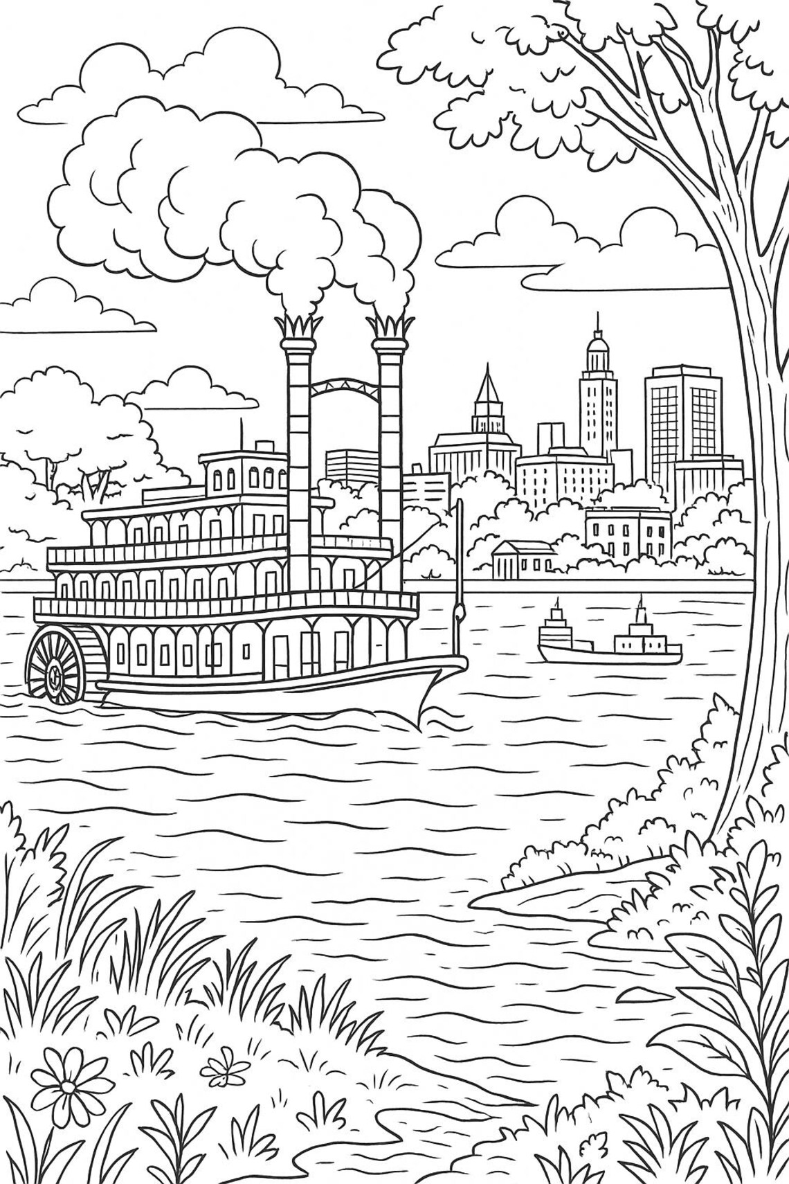Louisiana Coloring Book: State Landmarks, Jazz & Cajun Culture - Etsy