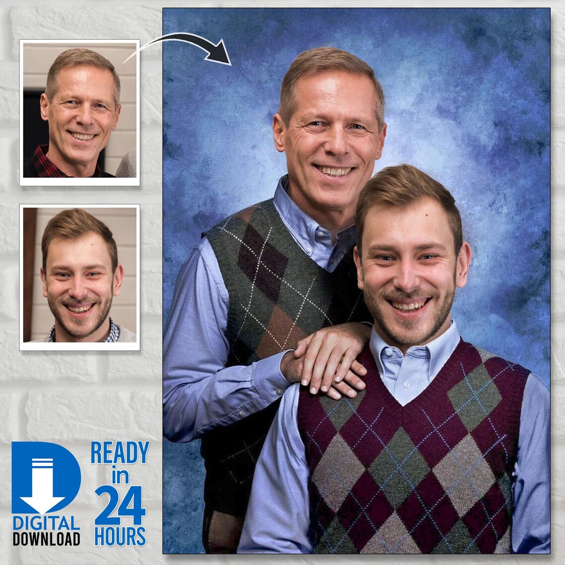 Personalized Home Alone Movie Poster With Your Face, Custom Face Swap ...