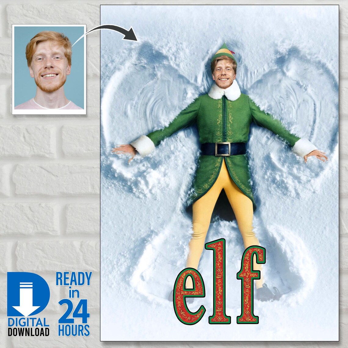 Personalized Home Alone Movie Poster With Your Face, Custom Face Swap ...