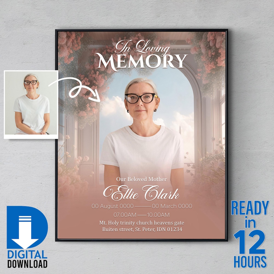 Heartwarming Memorial Picture Editing, Add Deceased Loved Ones to Photo ...