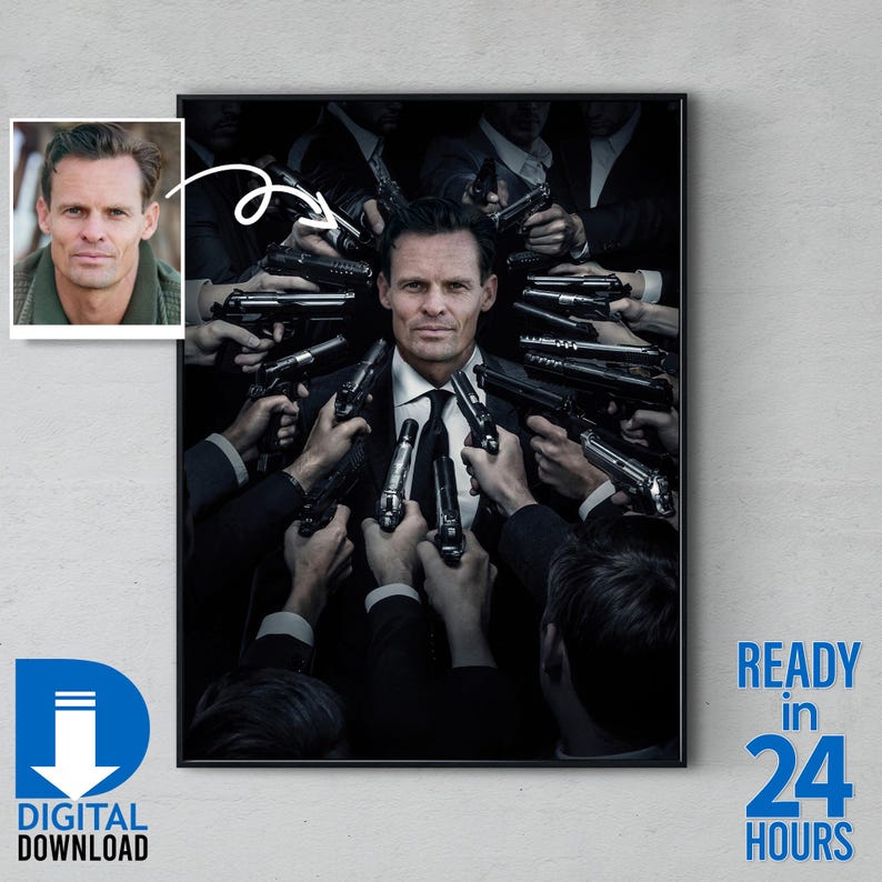 Personalized Movie Posters Face Swap, the Terminator Movie Poster Face ...