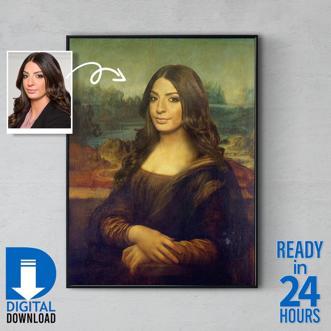 Mona Lisa Photo Face Swapping, Leonardo Da Vinci Mona Lisa Art ...