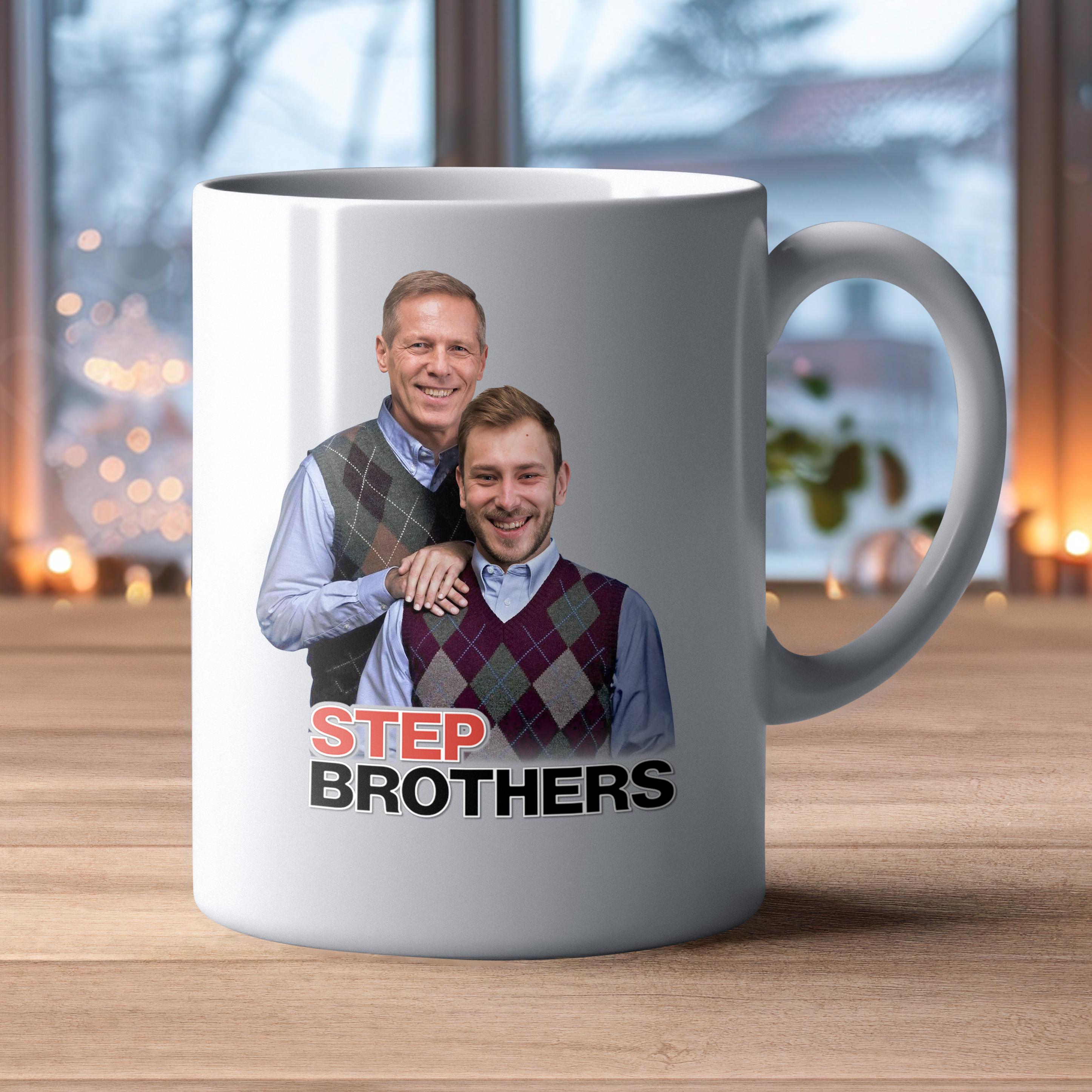 Custom Step Brothers Family Portrait, Funny Portrait Family Gift Ideas ...