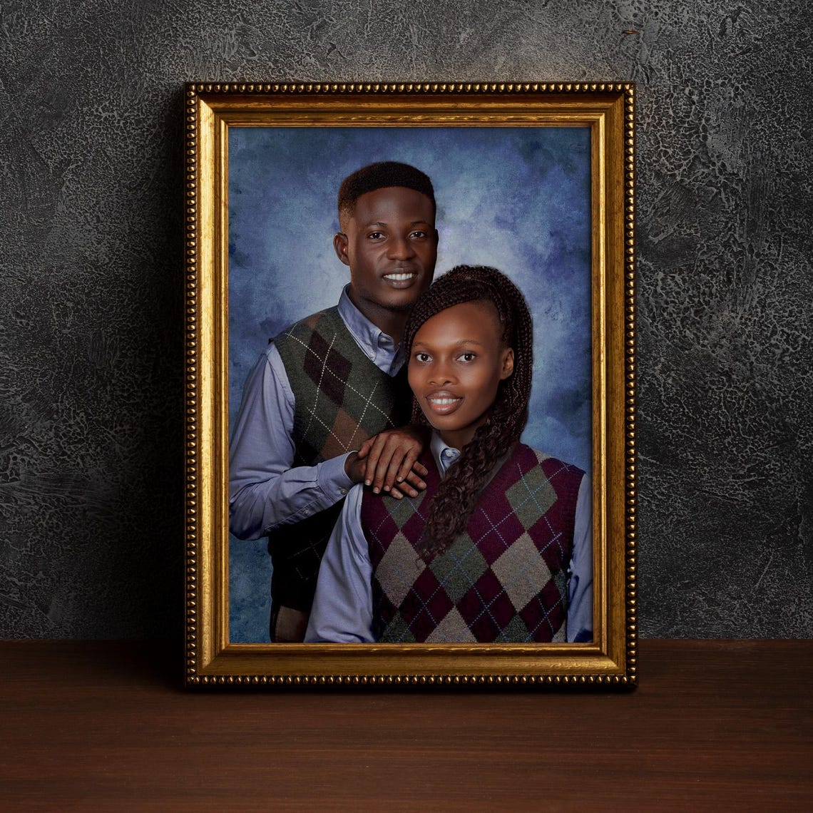 Custom Step Brothers Family Portrait, Funny Portrait Family Gift Ideas ...