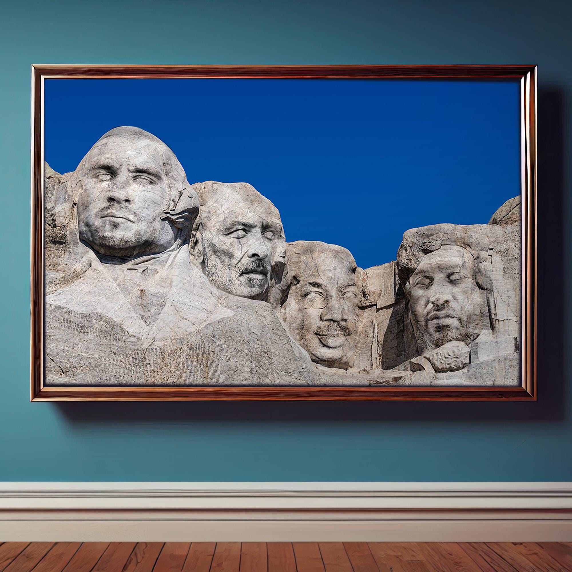 Custom Mount Rushmore Photo Face Swapping, Friends Face Swap on Mount ...