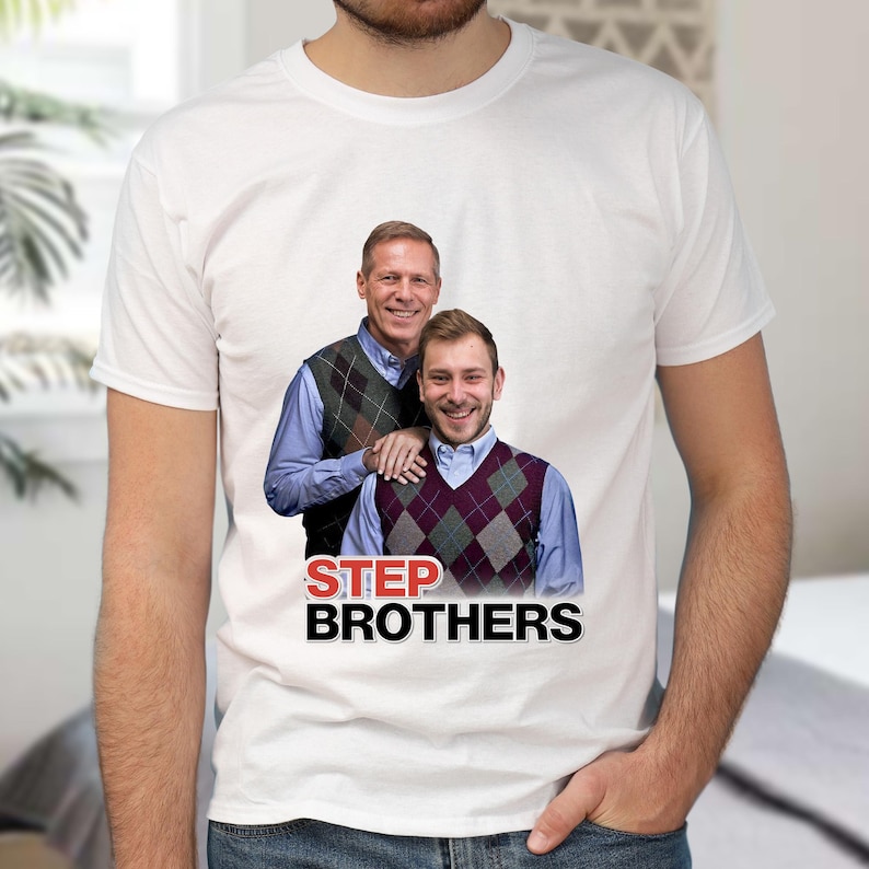 Custom Step Brothers Family Portrait, Funny Portrait Family Gift Ideas ...
