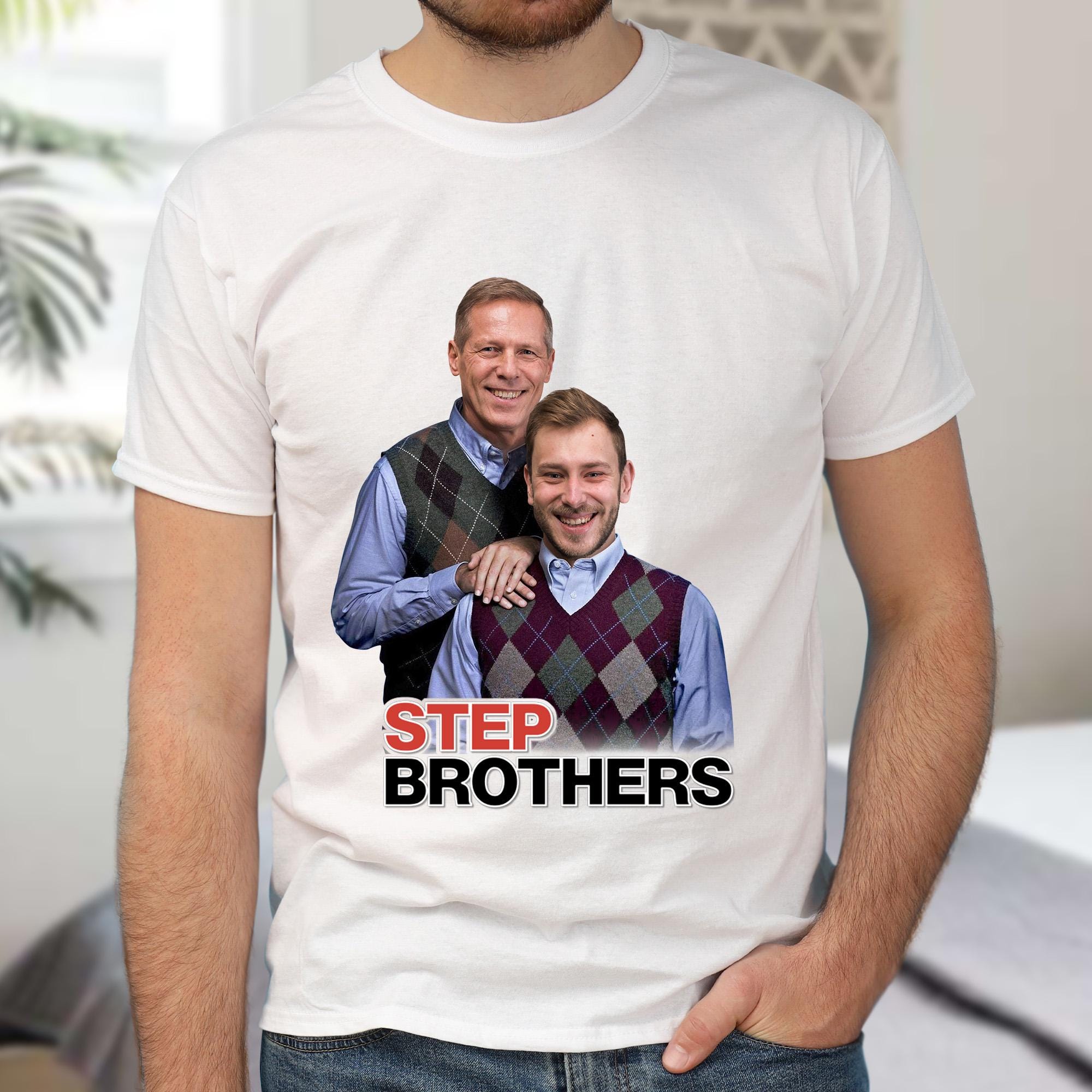 Custom Step Brothers Family Portrait, Funny Portrait Family Gift Ideas ...