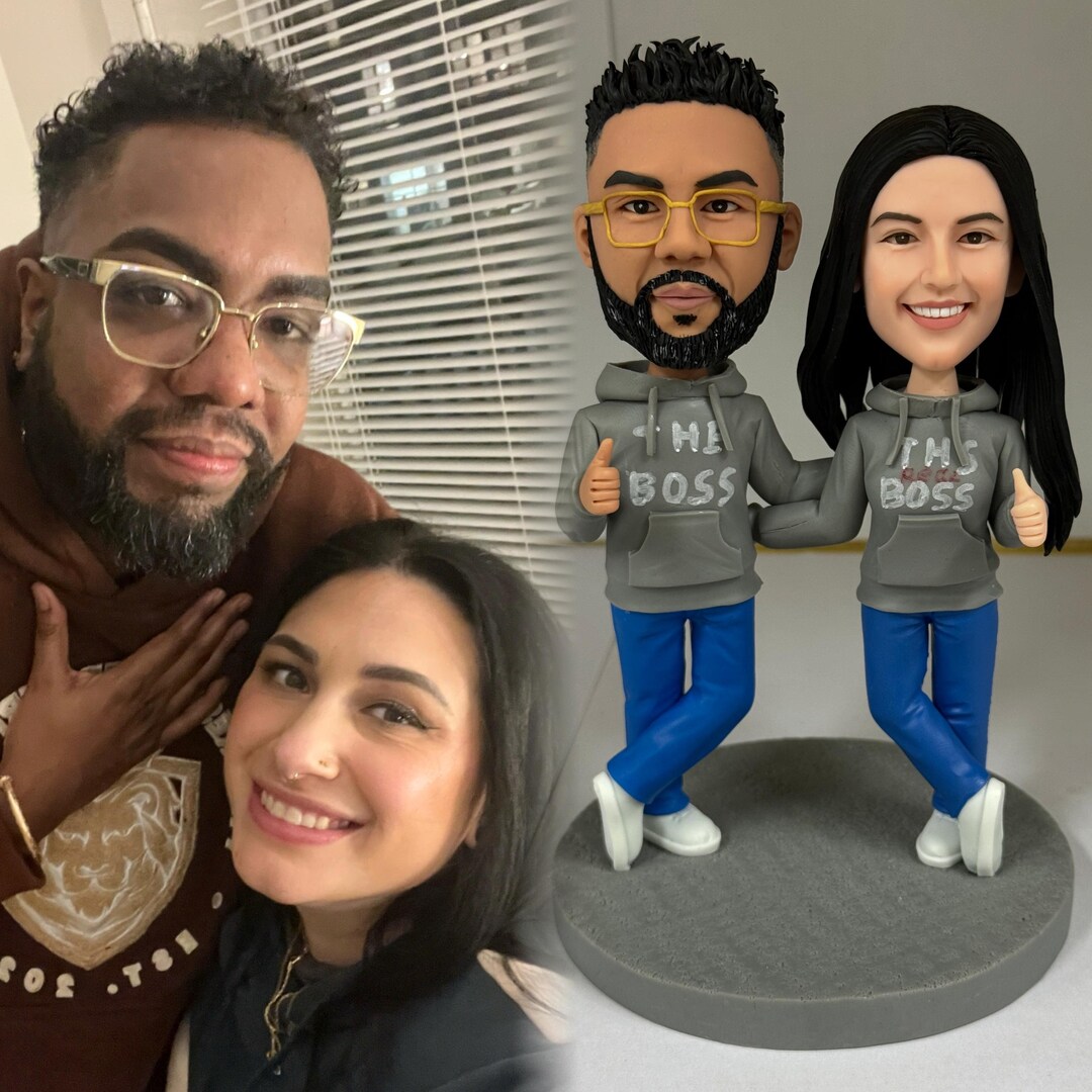 Custom Figurine, Couple Gifts, Personalized Figurine, Desk Decor ...