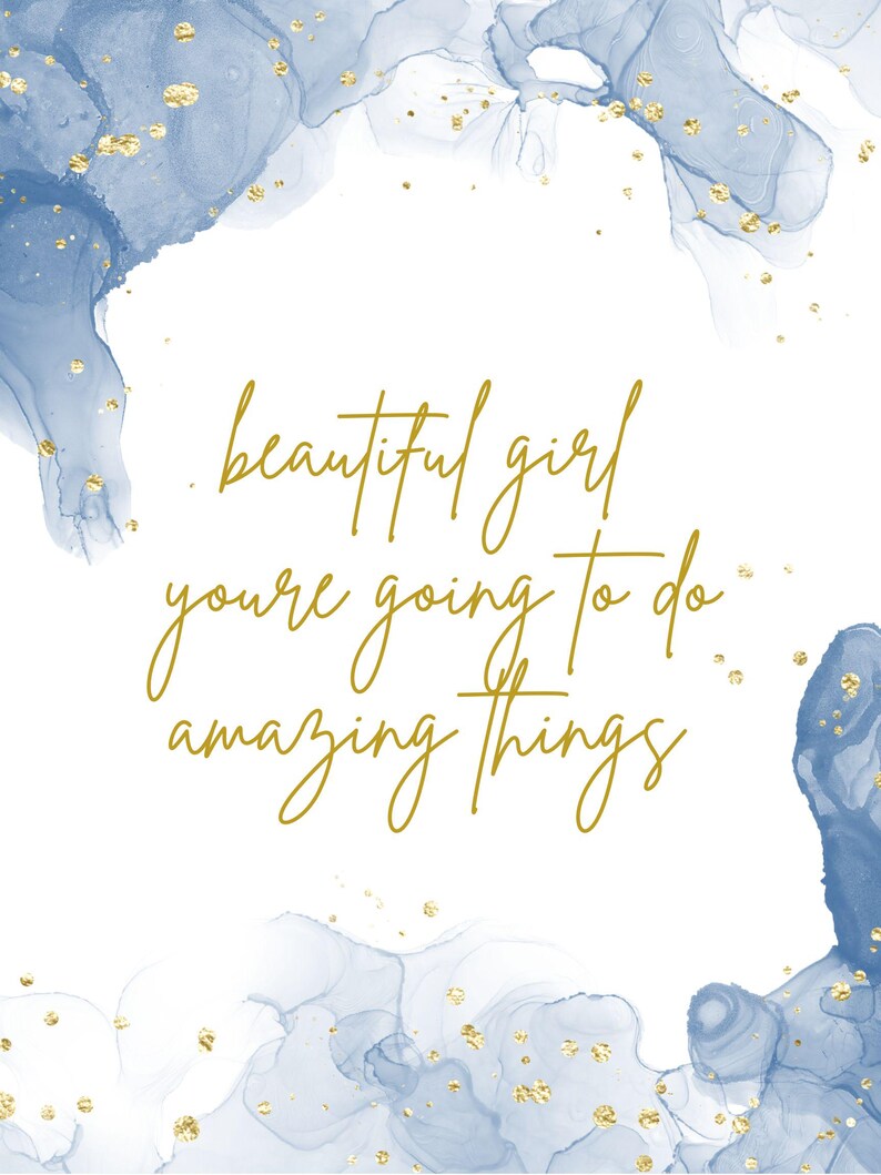 Cute Motivational Poster With Different Colors - Etsy