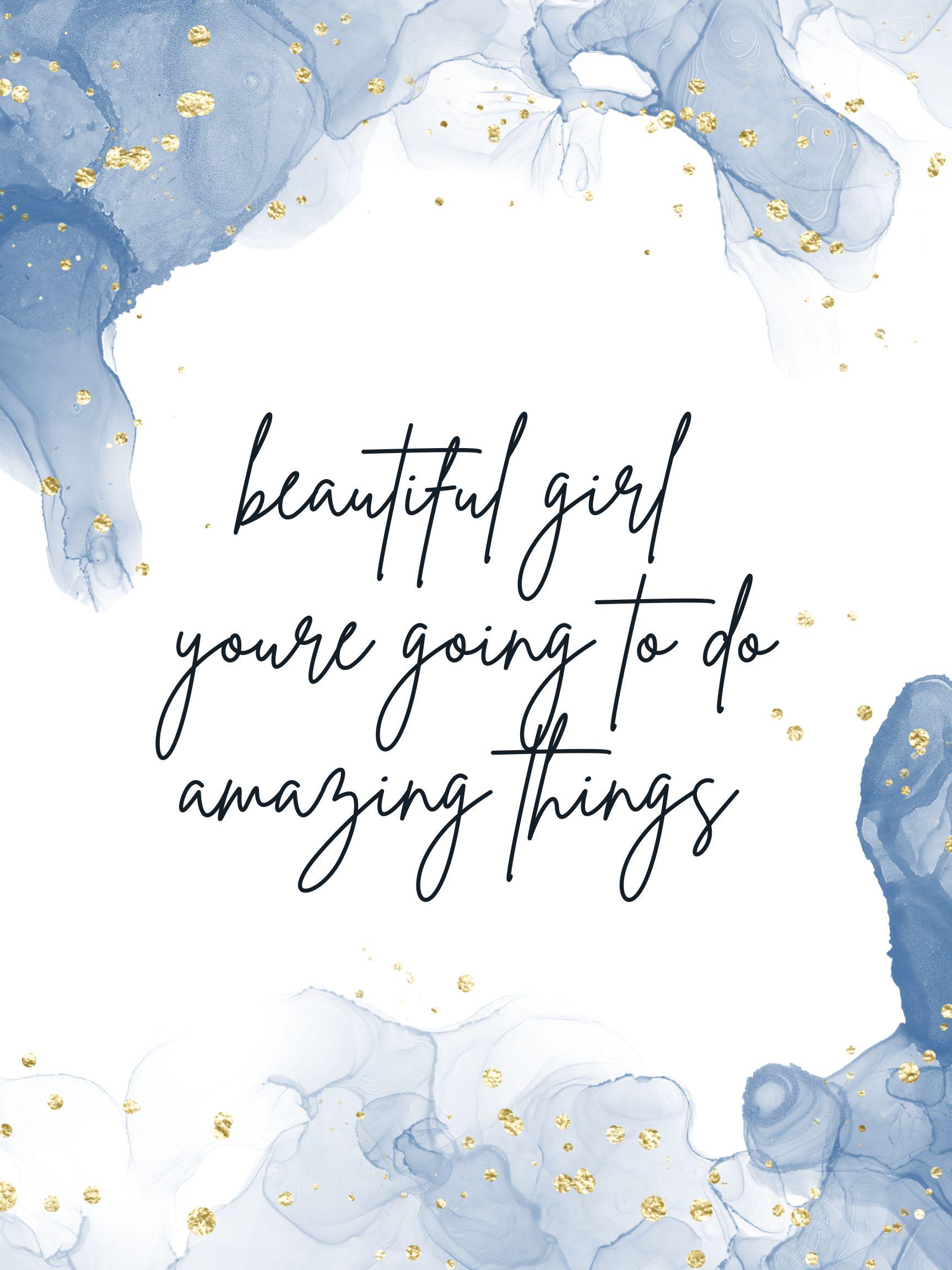 Cute Motivational Poster With Different Colors - Etsy