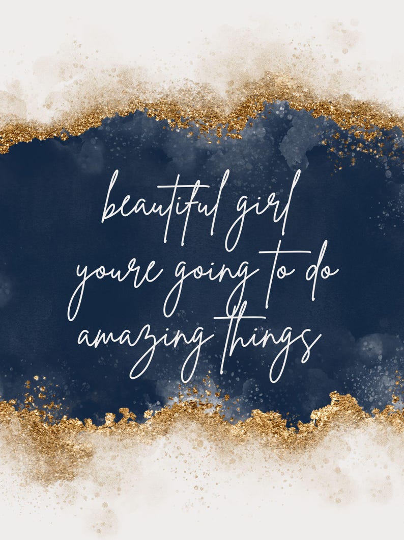 Cute Motivational Poster With Different Colors - Etsy