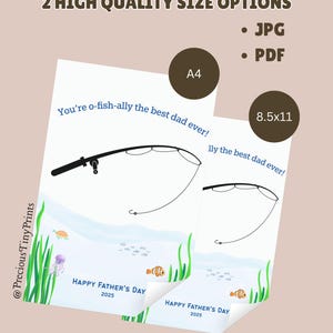 Fathers Day Craft Handprint Art Gift | Fishing Gift for Dad | Newborn ...