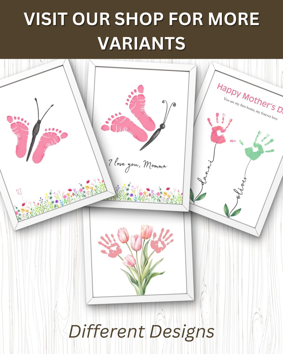 Butterfly Footprint Craft DIY Baby & Kids' Gift | Daycare Craft ...