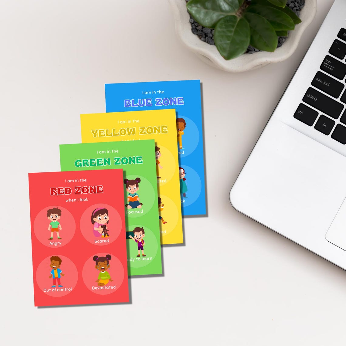 Zones of Regulation Posters, Classroom Decor, Zones of Regulation ...