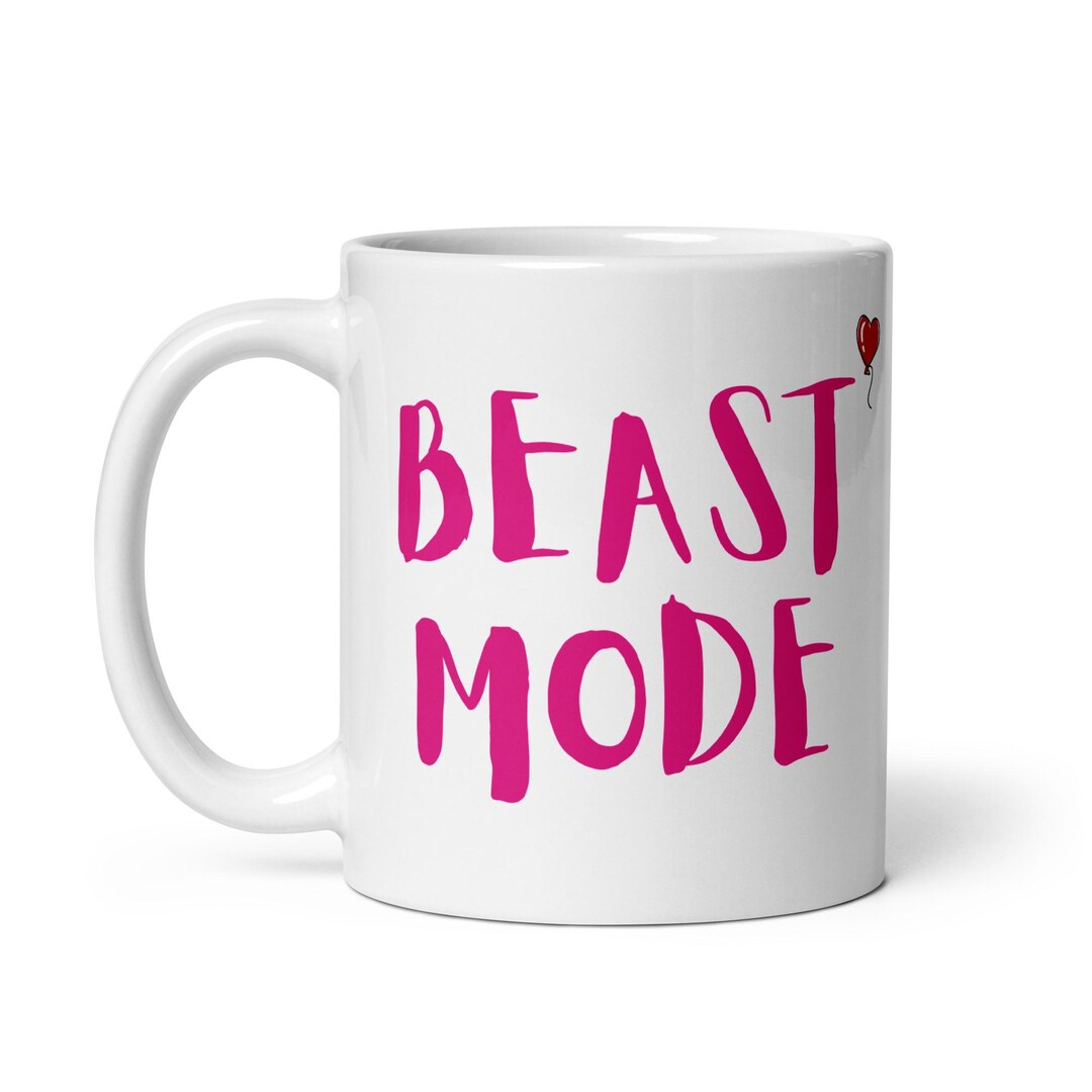 Beast Mode Women Girls Workout Mug Cup Gift for Active Strong Woman - Etsy