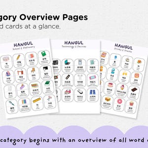 150+ Everyday Korean Vocabulary Workbook | Learn Hangul Words With ...