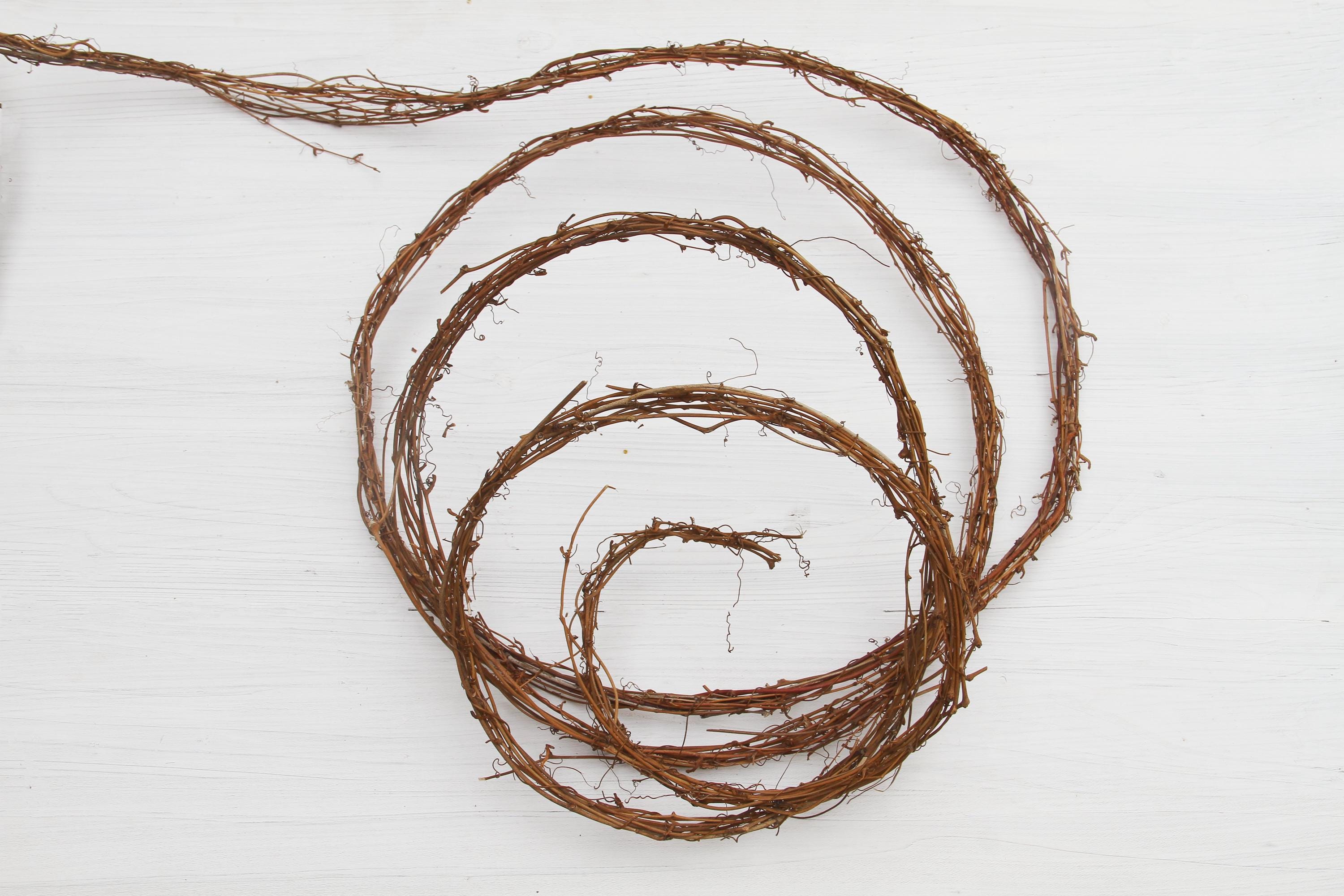 13ft Natural Grapevine Garland: DIY Wedding & Christmas Decor - Etsy