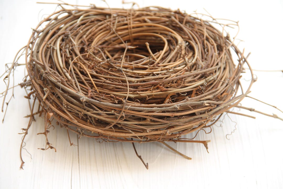 Dried Grapevine Wreath Base, DIY Rattan Garland, Floral Arrangement ...