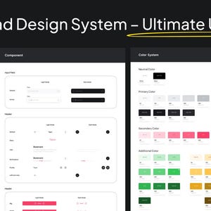 Modern News & Magazine Mobile UI Kit | Figma Mobile App UI Template - Etsy