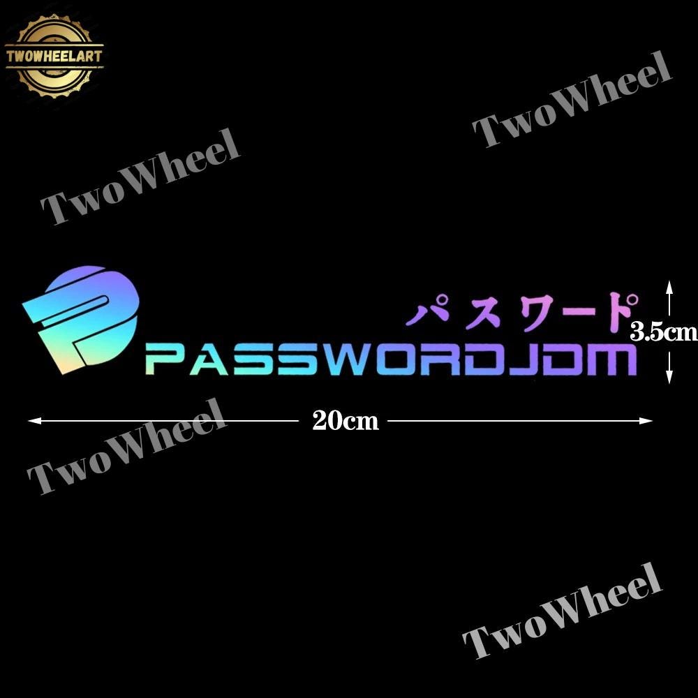 Laser Rainbow JDM Side Strip Decal – Motorcycle Helmet & Bike Sticker ...