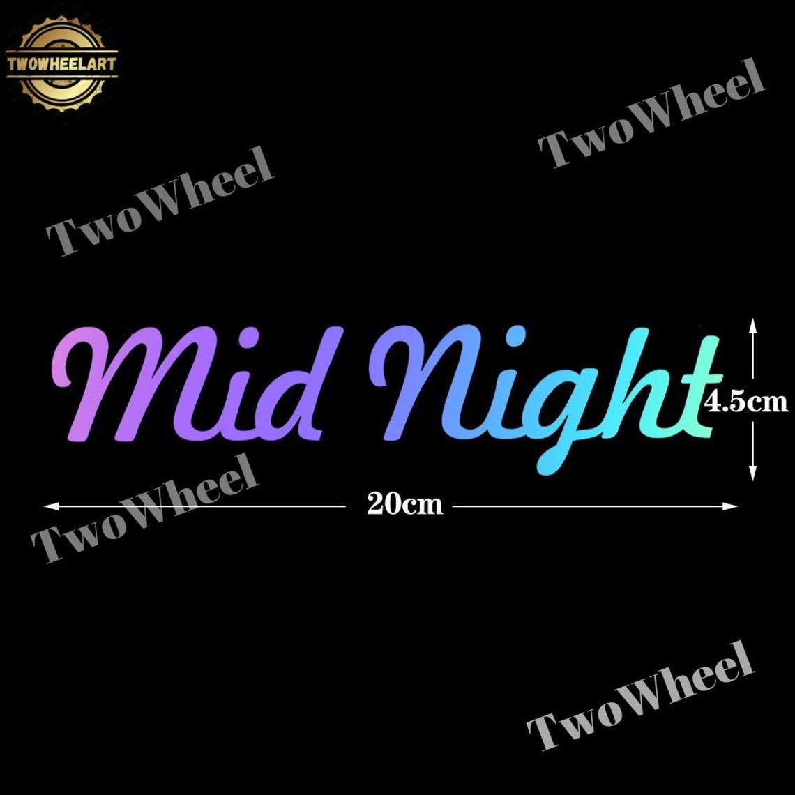 Laser Rainbow JDM Side Strip Decal – Motorcycle Helmet & Bike Sticker ...