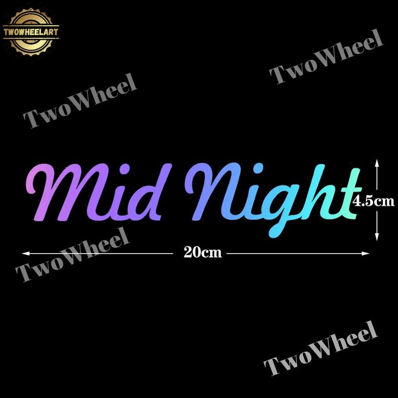 Laser Rainbow JDM Side Strip Decal – Motorcycle Helmet & Bike Sticker ...