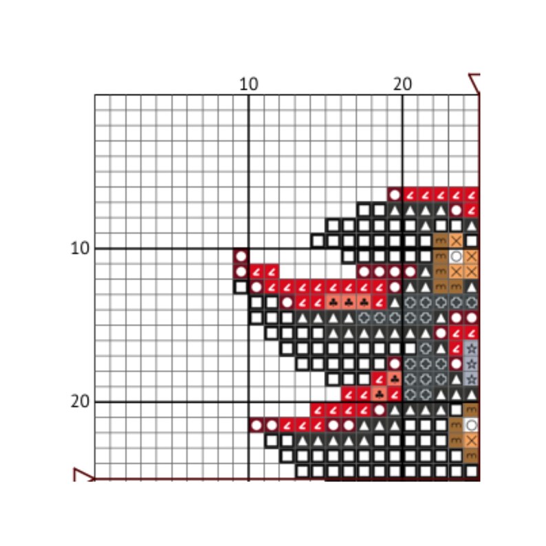 Shadow the Hedgehog | Sonic the Hedgehog Cross Stitch Pattern | Cute ...