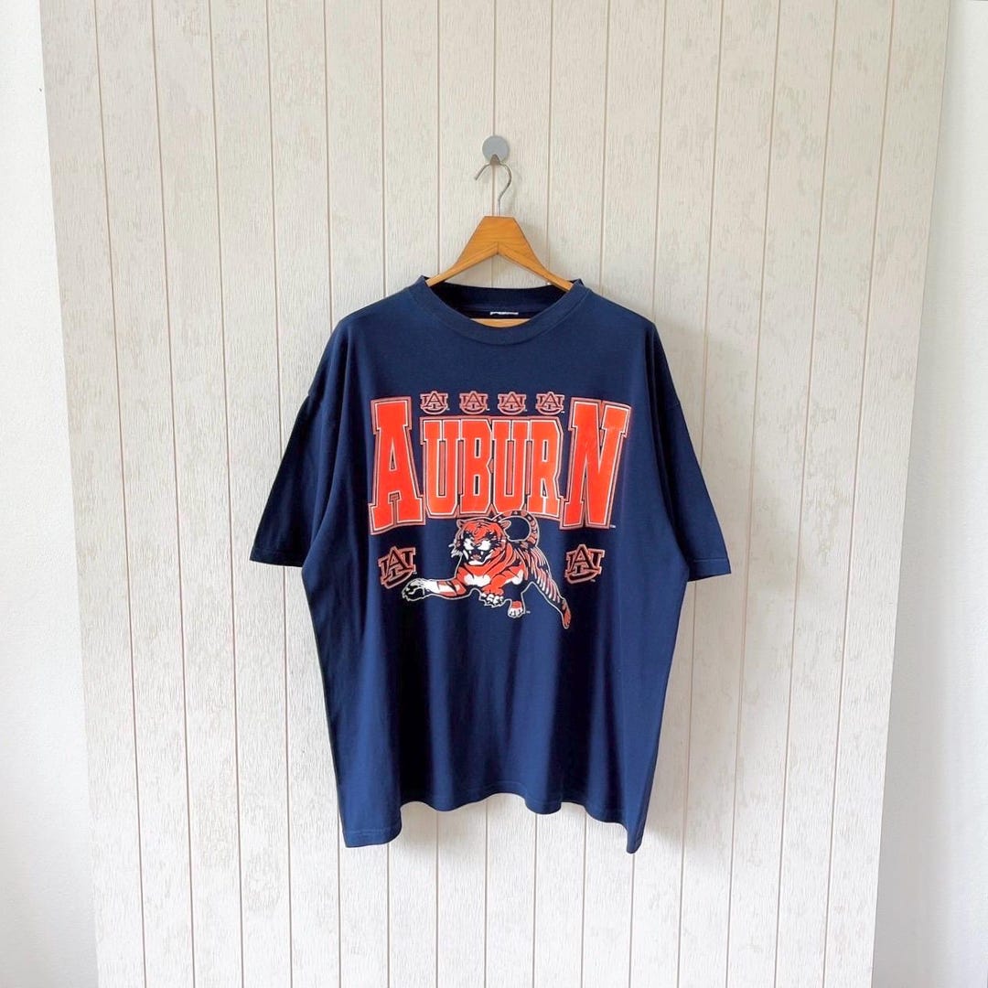 Vintage 1990s Auburn Tigers T-shirt/ Size XL - Etsy