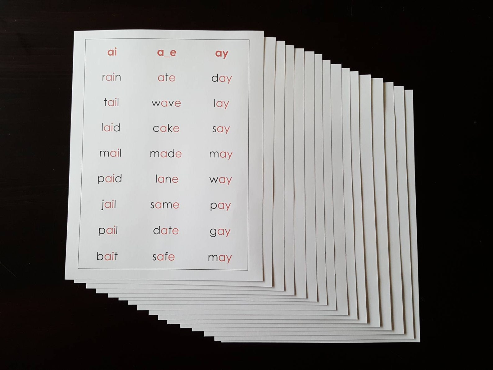 WHOLE SCHOOL Montessori Phonogram PDF Downnload for Reading Booklets ...