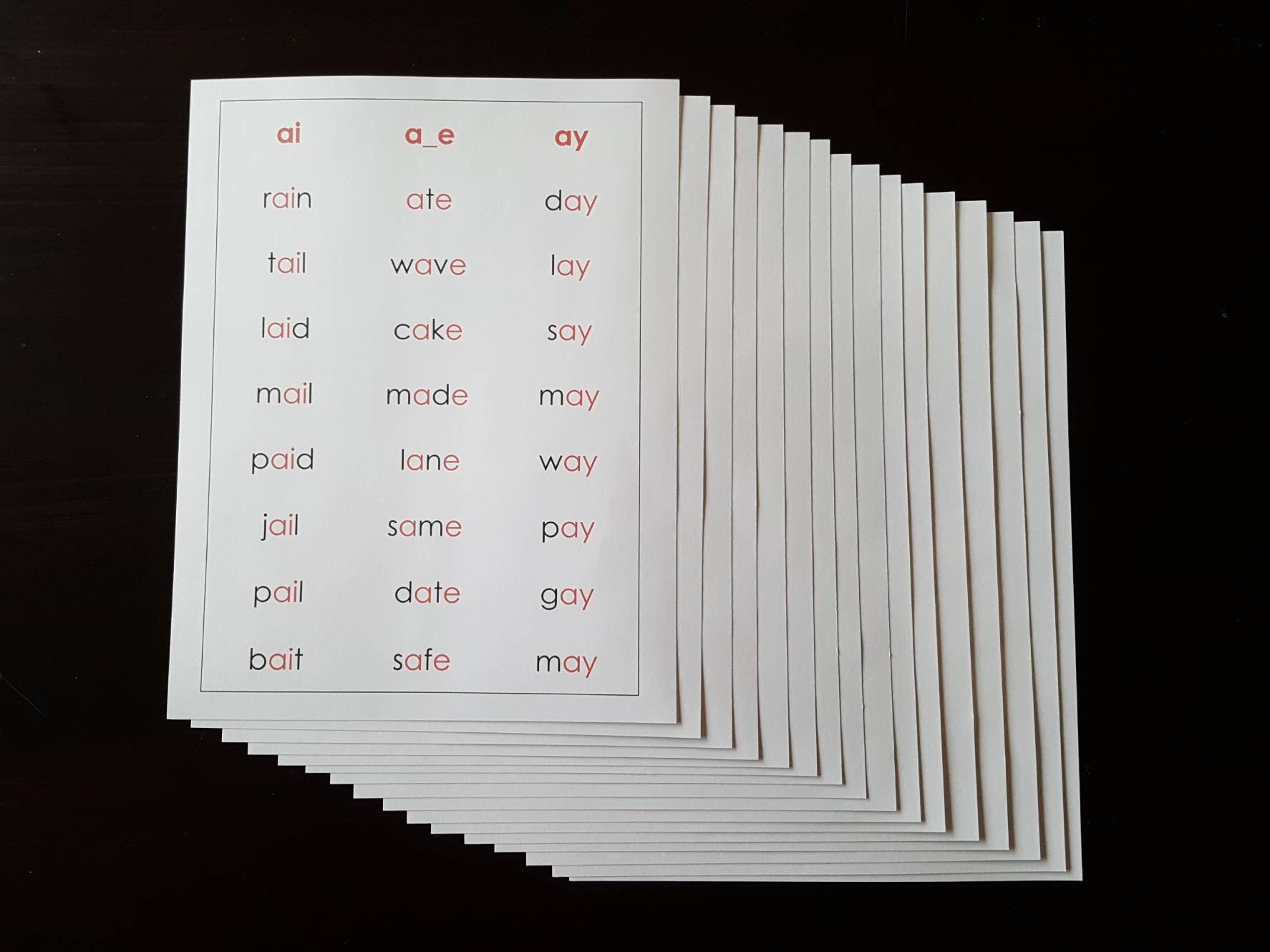 WHOLE SCHOOL Montessori Phonogram PDF Downnload for Reading Booklets ...