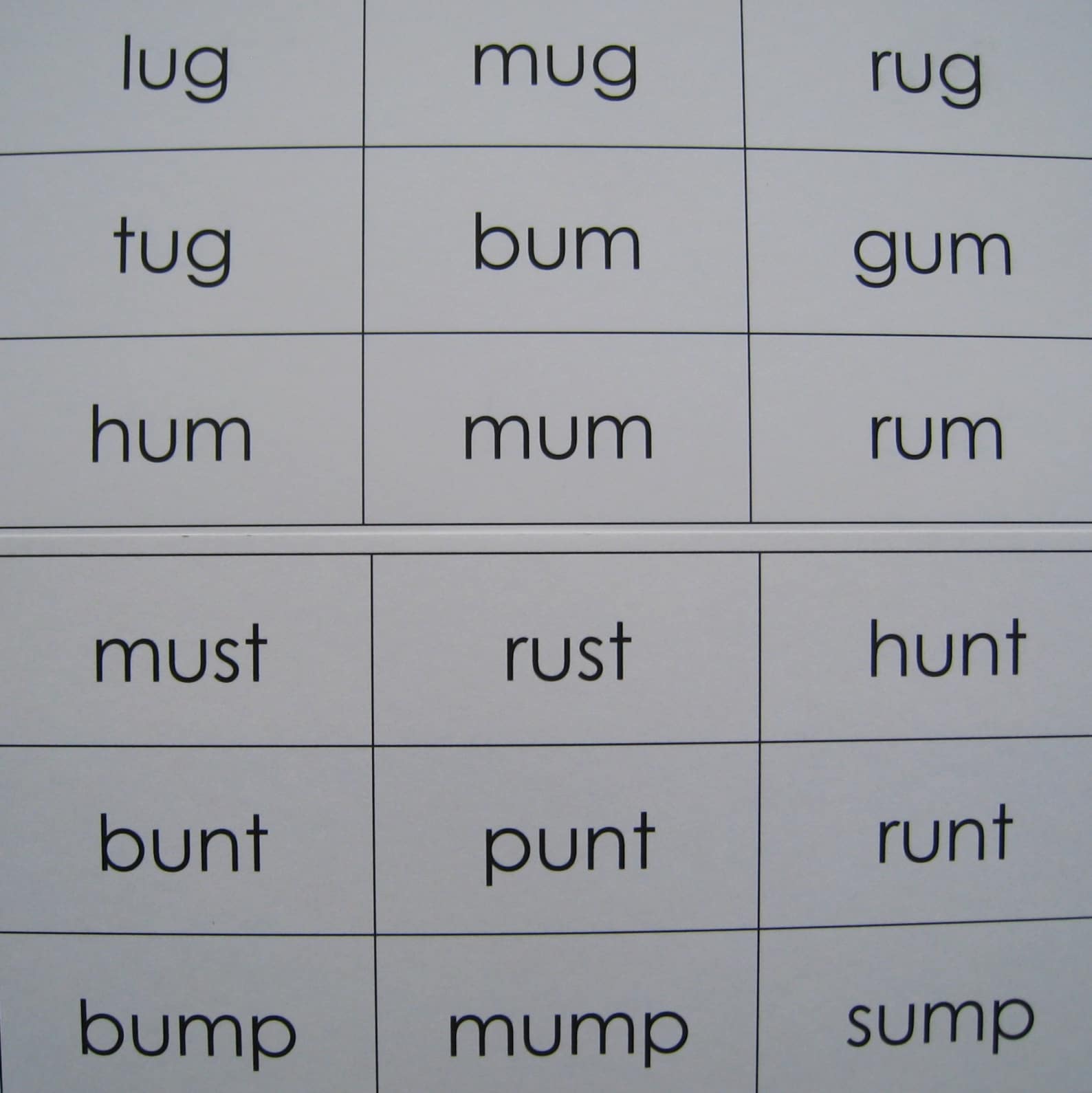 Montessori Phonetic Cards WHOLE SCHOOL PDF Downnload. Short Vowel Cards ...