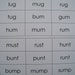 Montessori Phonetic Cards PDF Downnload. Short Vowel Cards / Rhyming ...