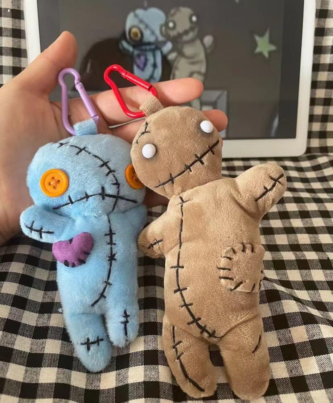 Sally Face Sal and Larry Plush, Sal Fisher Handmade Plush Toys Doll ...