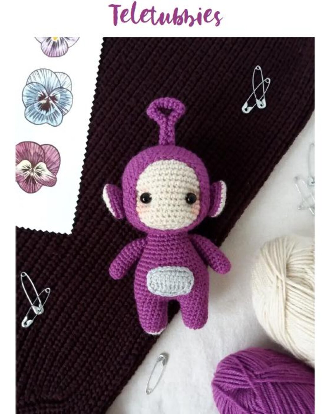 Teletubbies Eng Crochet Pattern - Etsy