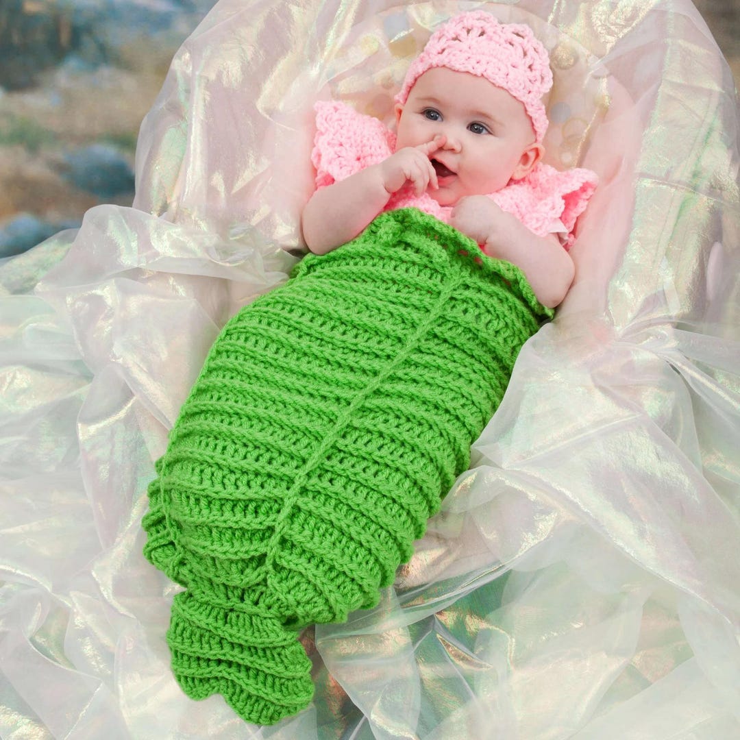Crochet Mermaid Cocoon Pattern - Etsy