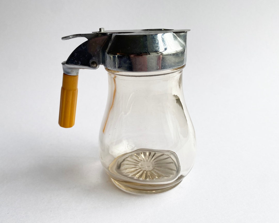 Vintage Syrup Dispenser With Bakelite Handle - Etsy