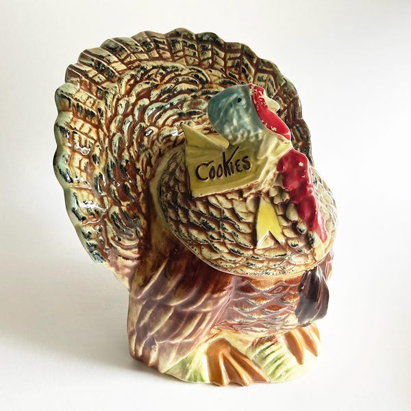 Turkey Cookie Jar - Etsy
