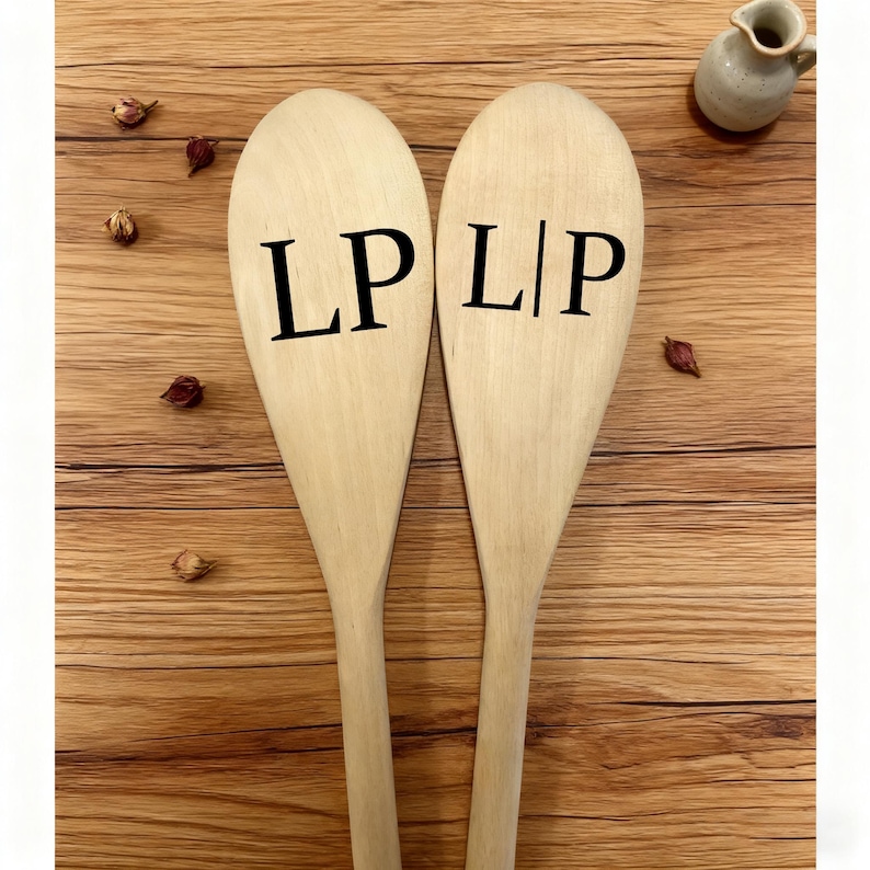 Personalized Wood Mixing Spoon, Engraved Kitchen Gift - Etsy